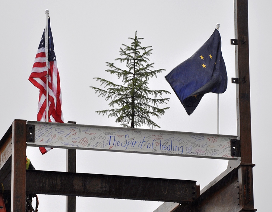 Ketchikan hospital 'tops out' expansion project - KRBD